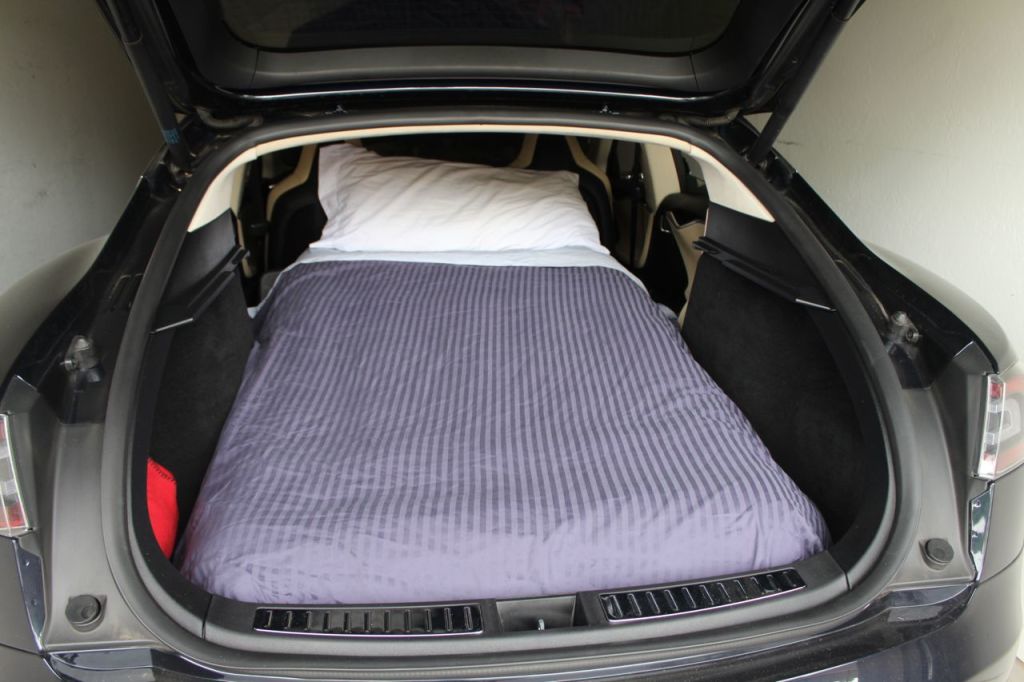 Sleep In A Tesla For Just 100 Per Night Photos 1 Of 3 sleep-in-a-tesla-for-just-100-per-night-photos-1-of-3