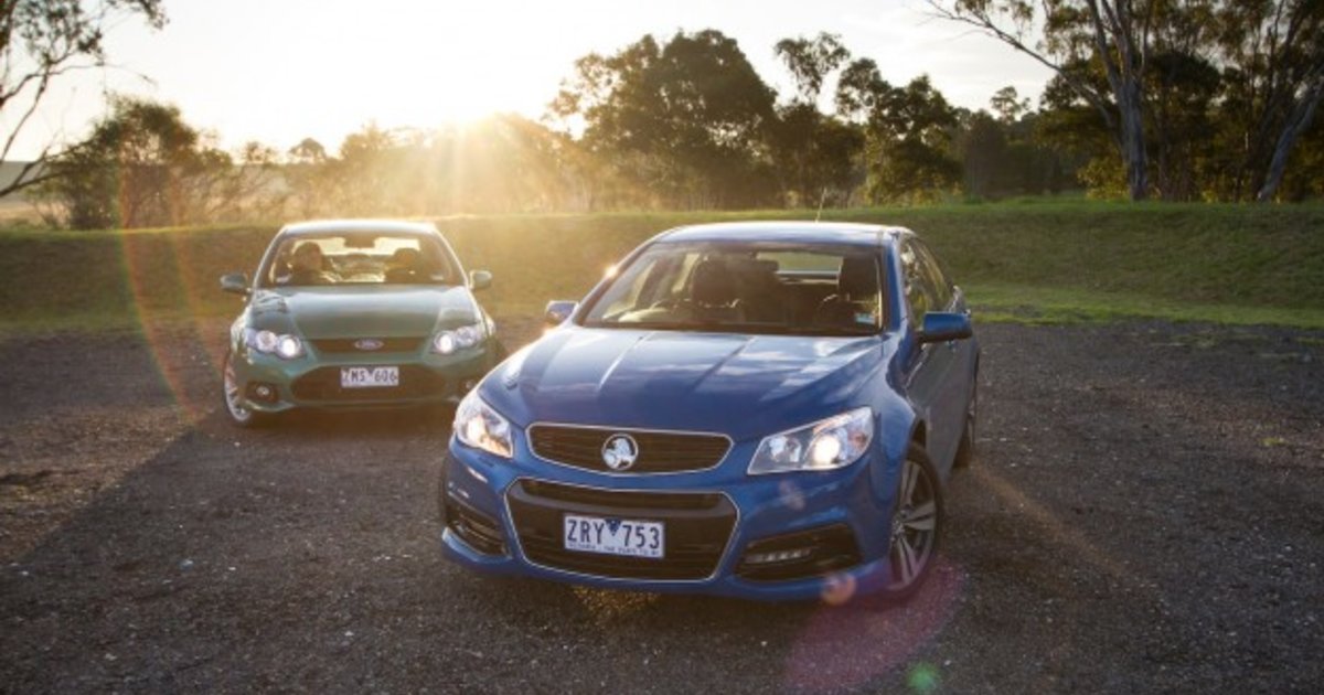 Holden Commodore SV6 v Ford Falcon XR6: Comparison Review