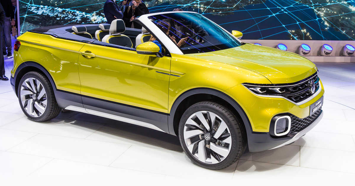 Volkswagen T-Cross Breeze concept convertible baby SUV unveiled
