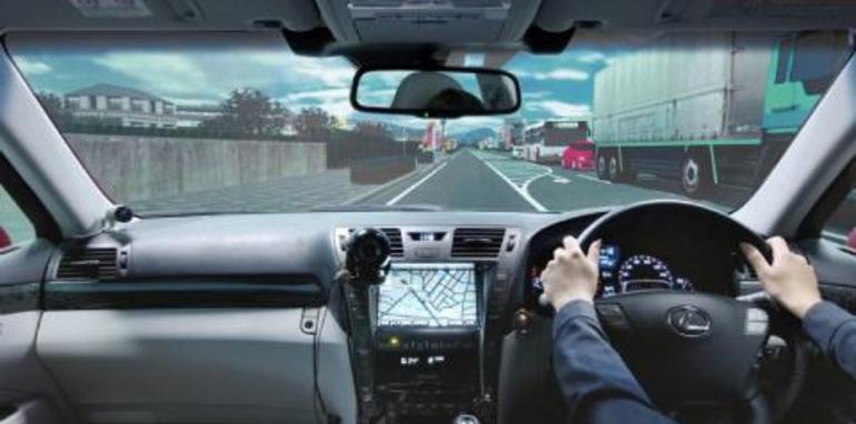 Toyota builds gigantic driving simulator