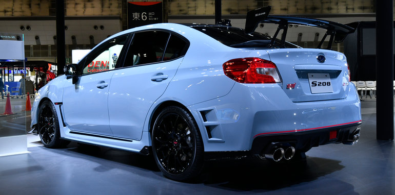 Got to see a new prototype STI at the Seattle International Autoshow ...