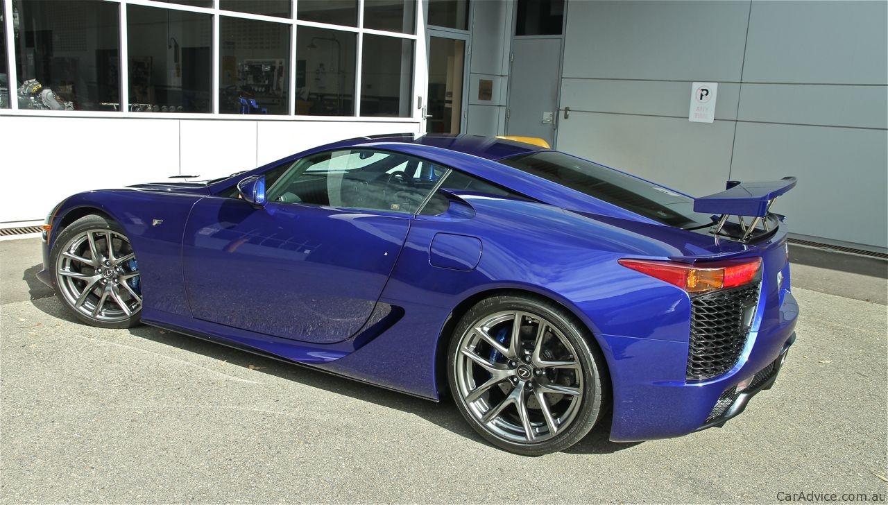 Lexus LFA exclusive behind-the-scenes video - photos | CarAdvice